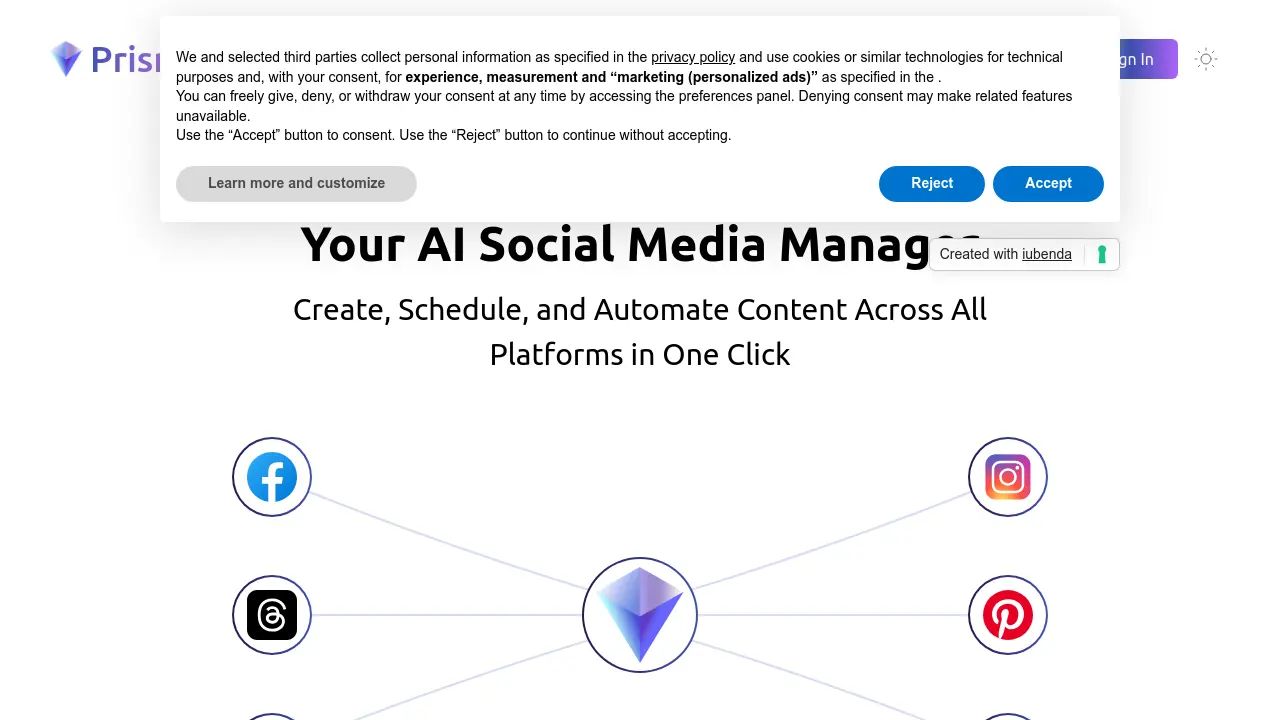Prismix - Smart Social Media Management Made Effortless