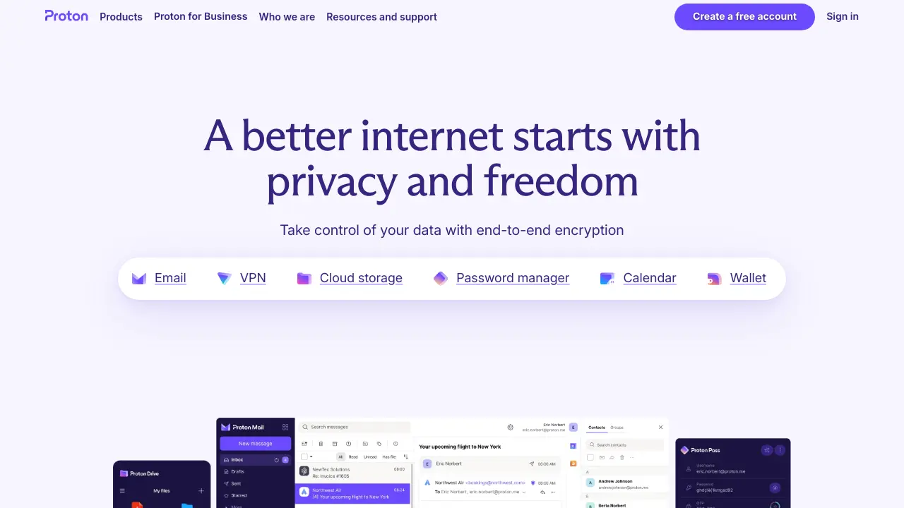 Proton - Privacy by Default