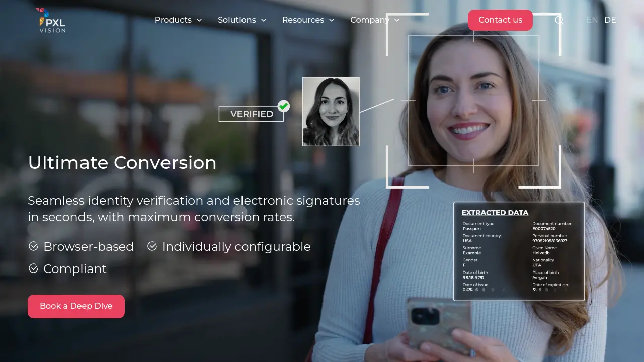 PXL Vision - Seamless identity verification and electronic signatures ...