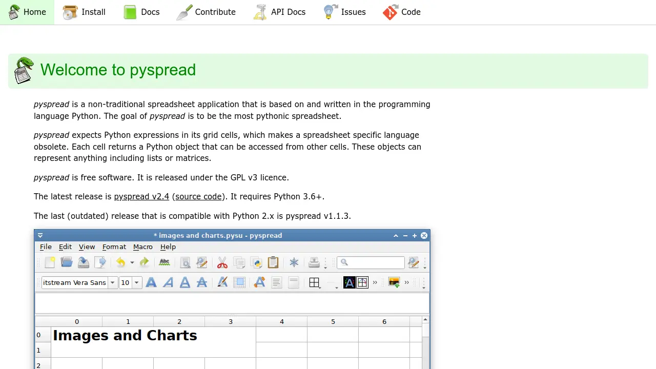 pyspread - Python-powered spreadsheet for advanced data analysis and ...
