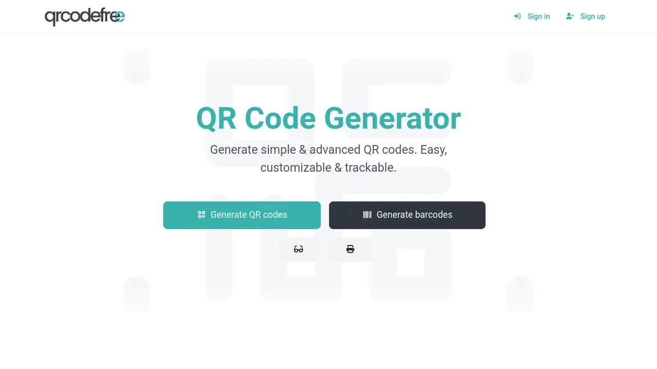 QR Code Free - Easy, Customizable & Trackable QR Code Generator