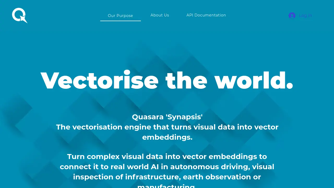 Quasara 'Synapsis' - The vectorisation engine that turns visual data ...