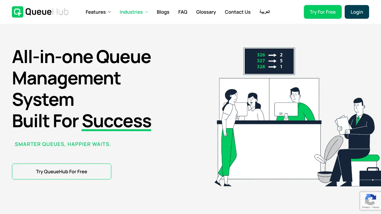 QueueHub - Smarter queues, happier waits.