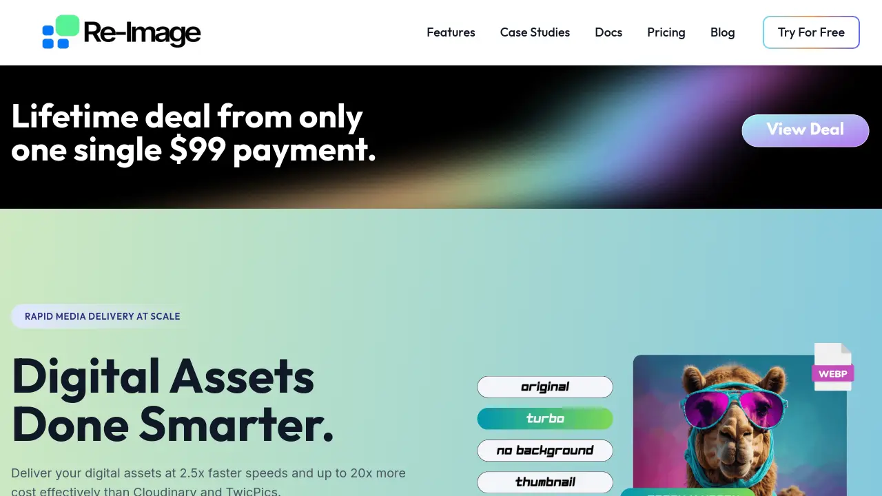 Re-Image - Digital Assets Done Smarter.