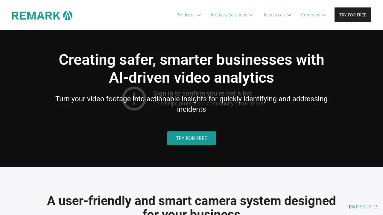 Remark Vision - Creating safer, smarter businesses with AI-driven video ...