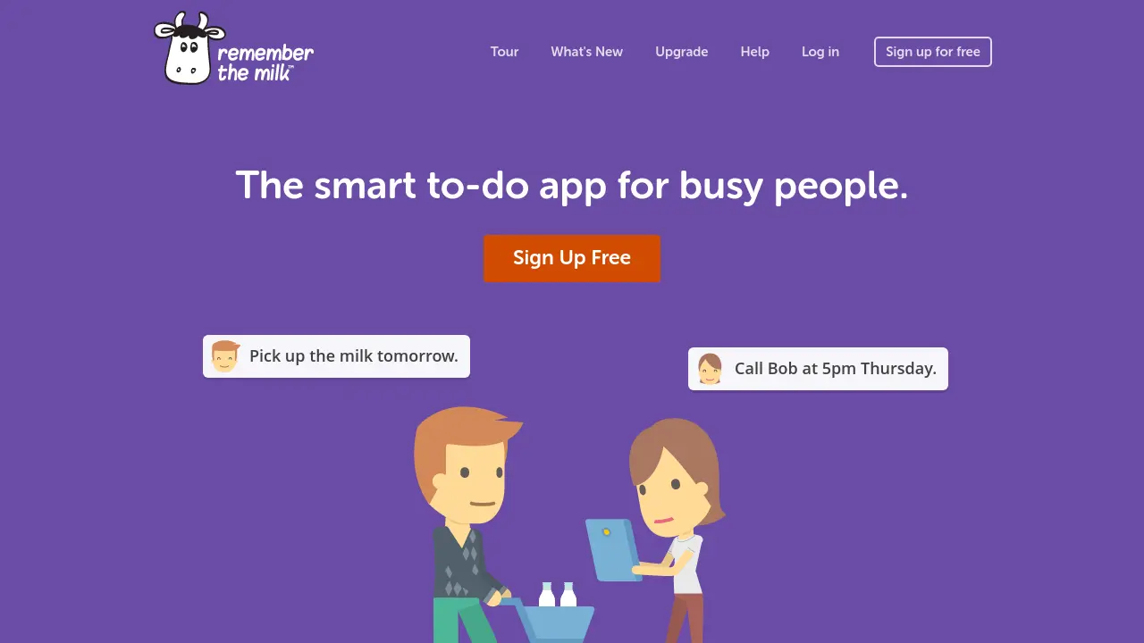 Remember The Milk - The smart to-do app for busy people