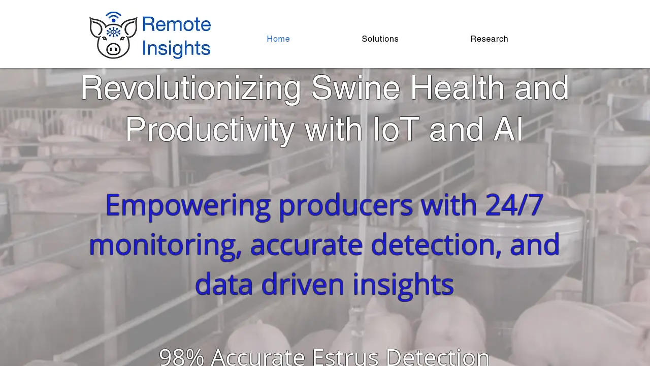 Remote Insights - Revolutionizing Swine Health and Productivity with ...