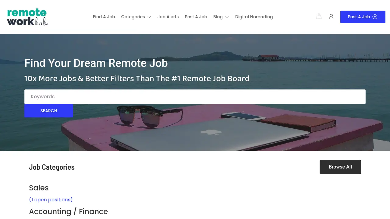 Remote Work Hub - Find Your Dream Remote Job