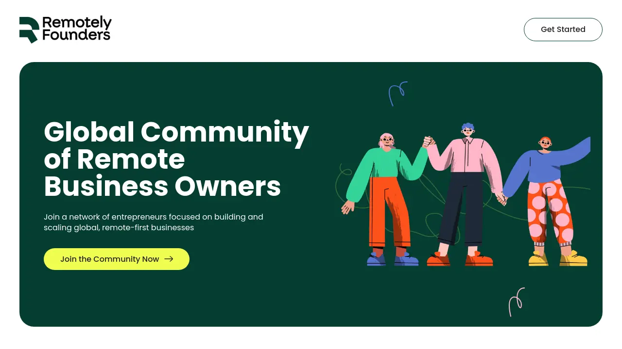 Remotely Founders - Global Community of Remote Business Owners