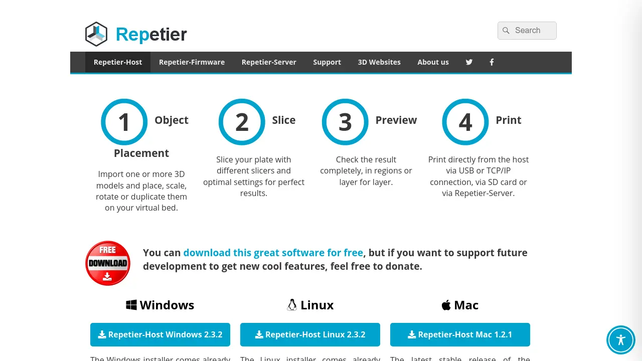 Repetier-Host - The software driving your 3D printer