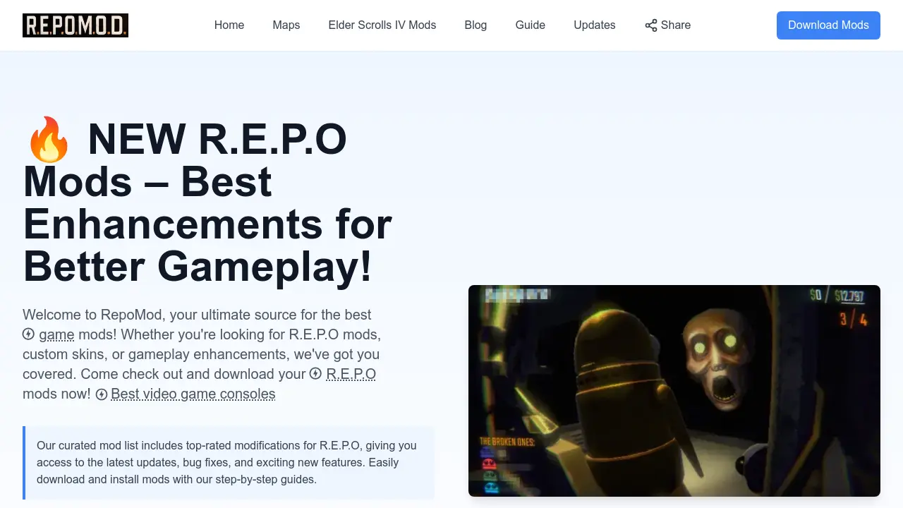RepoMod - Your ultimate source for the best R.E.P.O game mods and ...