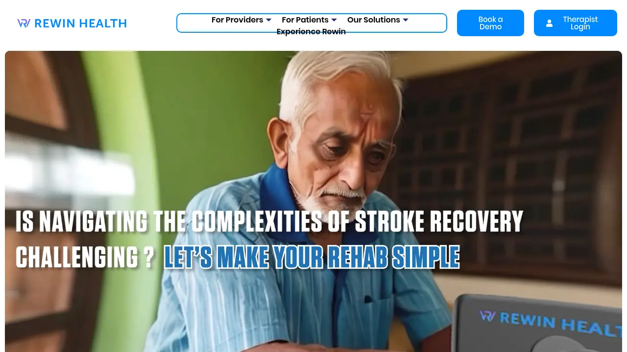 Rewin Health - Making Rehabilitation affordable, Accessible & Patient ...