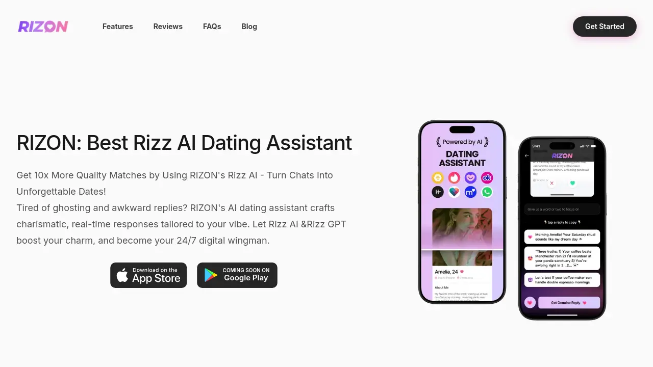 RIZON - Best Rizz AI Dating Assistant