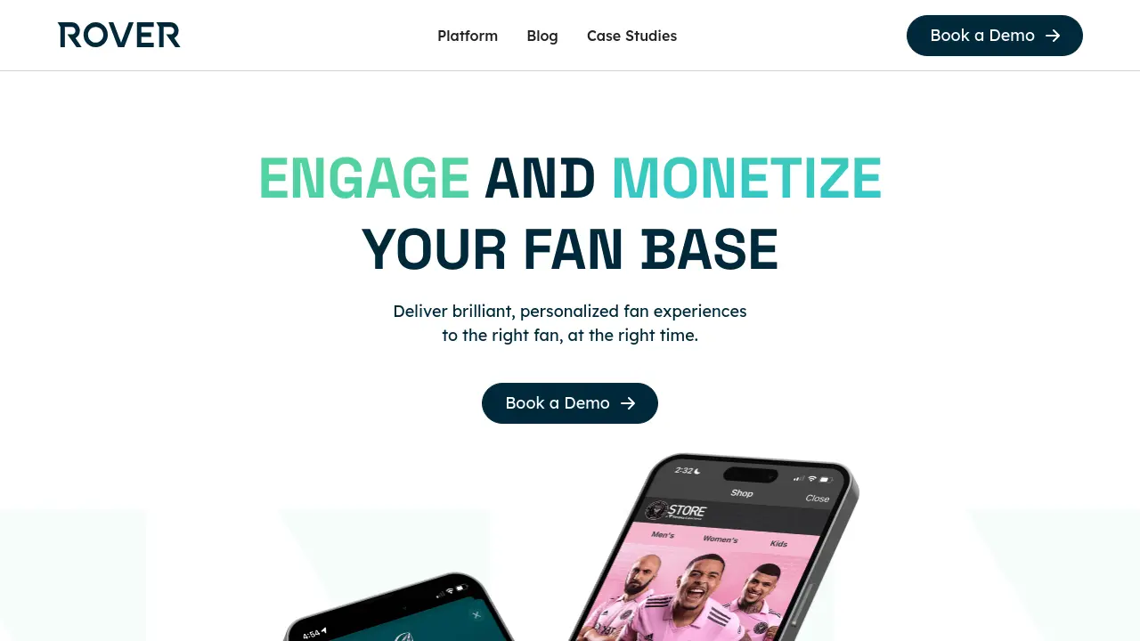 Rover - Deliver Personalized Fan Experiences with Powerful Mobile Marketing