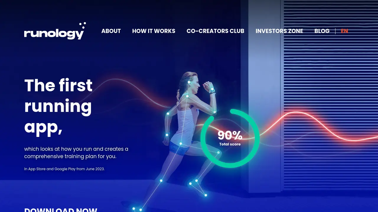 RUNology - The first running app, which looks at how you run and ...
