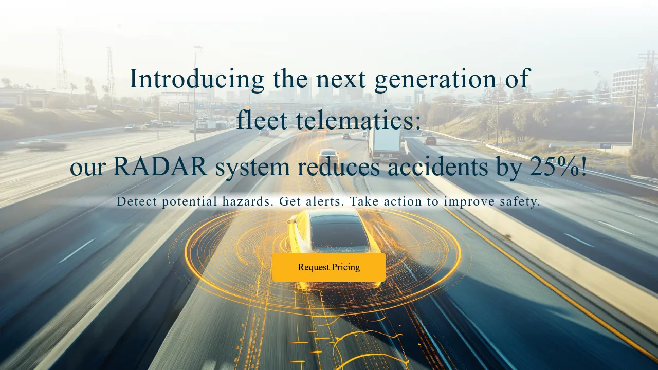 Safe Drive Systems - Advanced Radar Collision Prevention for Fleet Safety
