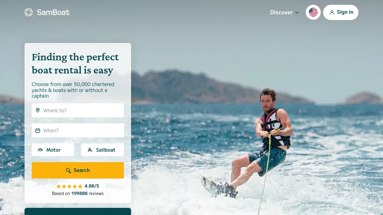 SamBoat - Your easy-to-use platform for boat rentals worldwide