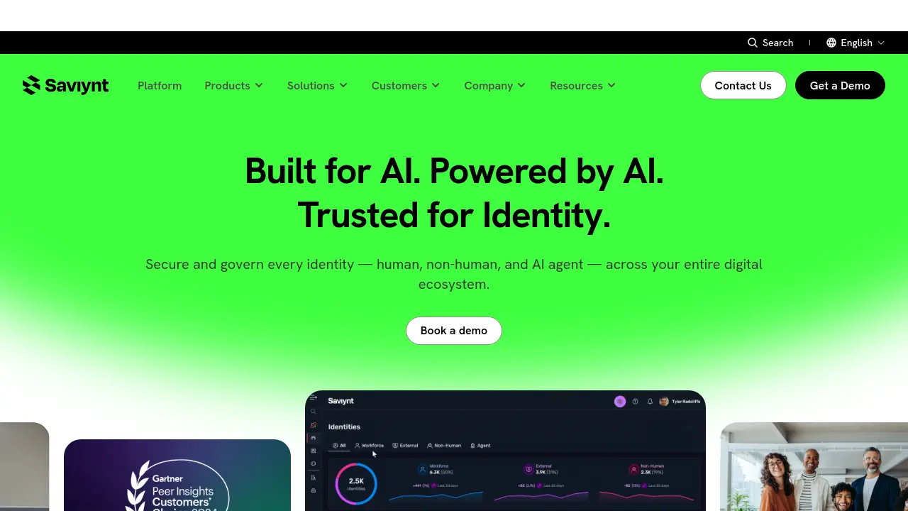 Saviynt - Built for AI. Powered by AI. Trusted for Identity.