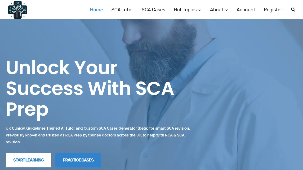 SCA Prep - AI-Powered SCA Revision for GP Trainees