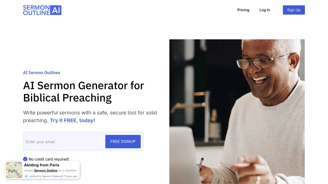 SermonOutline.ai - AI Sermon Generator for Biblical Preaching