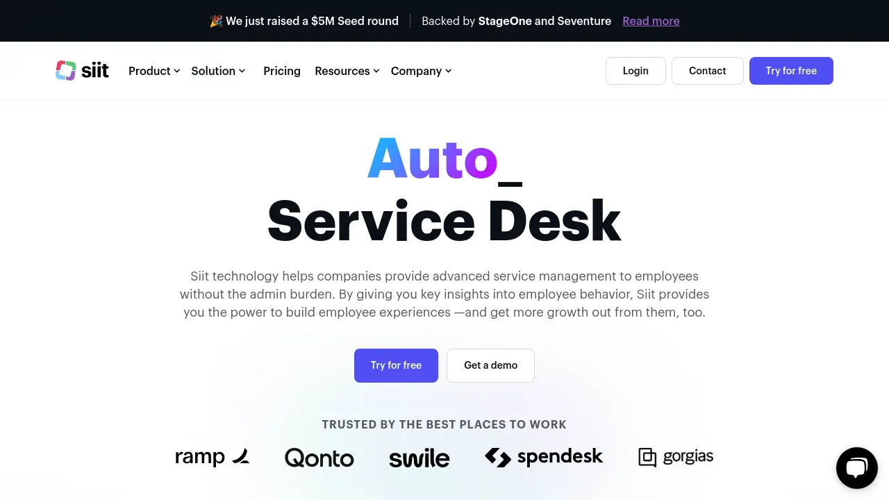 Siit - Modern Service Desk for Streamlined Internal Operations