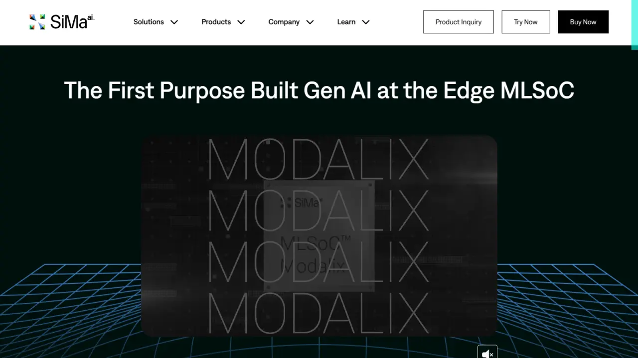 SiMa.ai - The First Purpose Built Gen AI at the Edge MLSoC