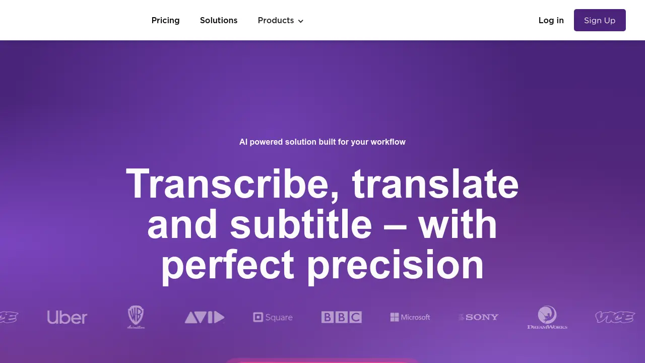 Simon Says AI - Transcribe, translate and subtitle – with perfect precision