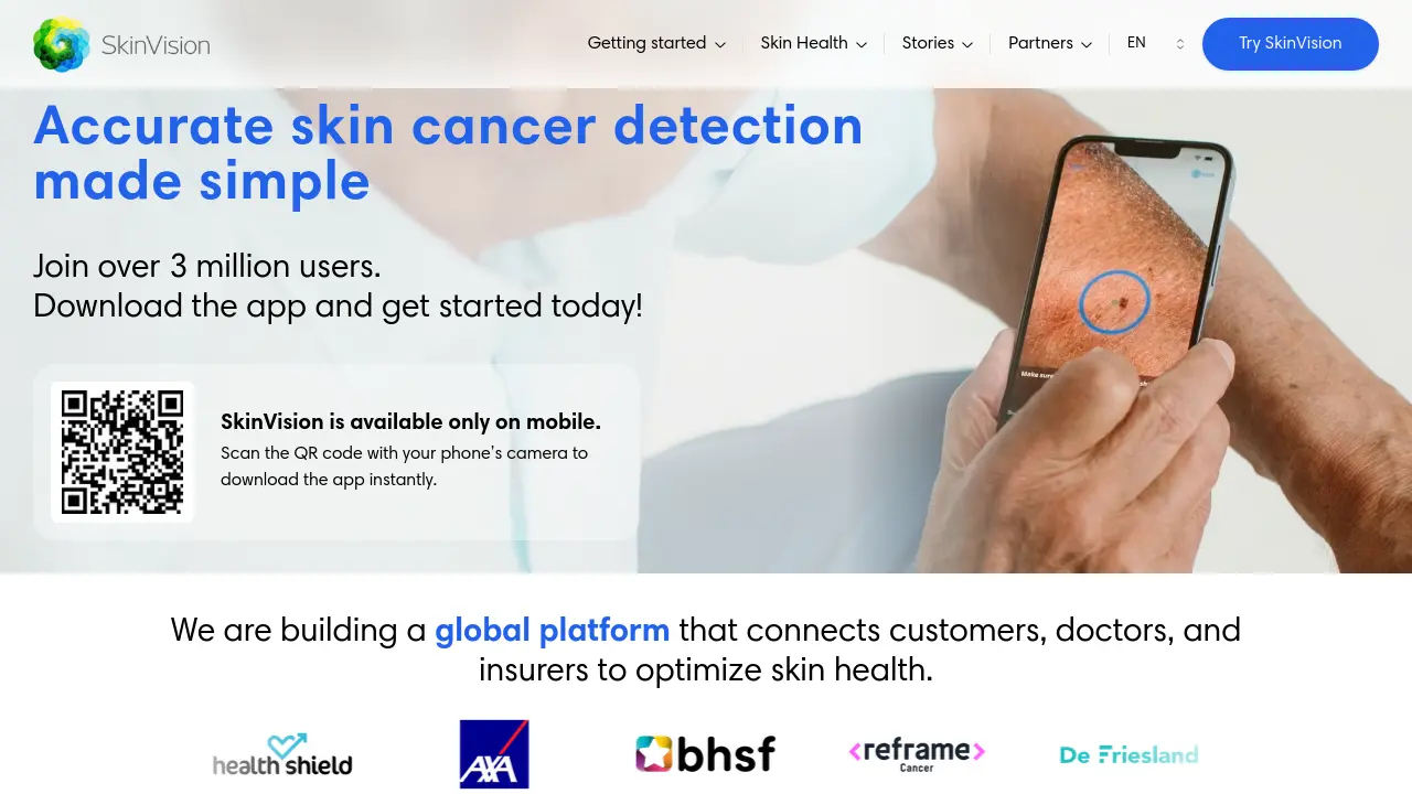SkinVision - Accurate skin cancer detection made simple