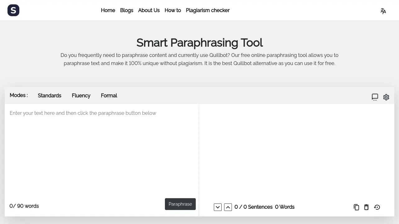 Smart Paraphrasing Tool - Rewrite Text Uniquely and Effortlessly for Free