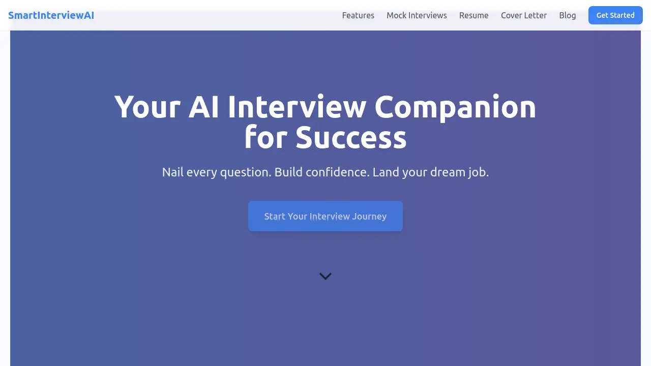 SmartInterviewAI - Your AI Interview Companion for Success