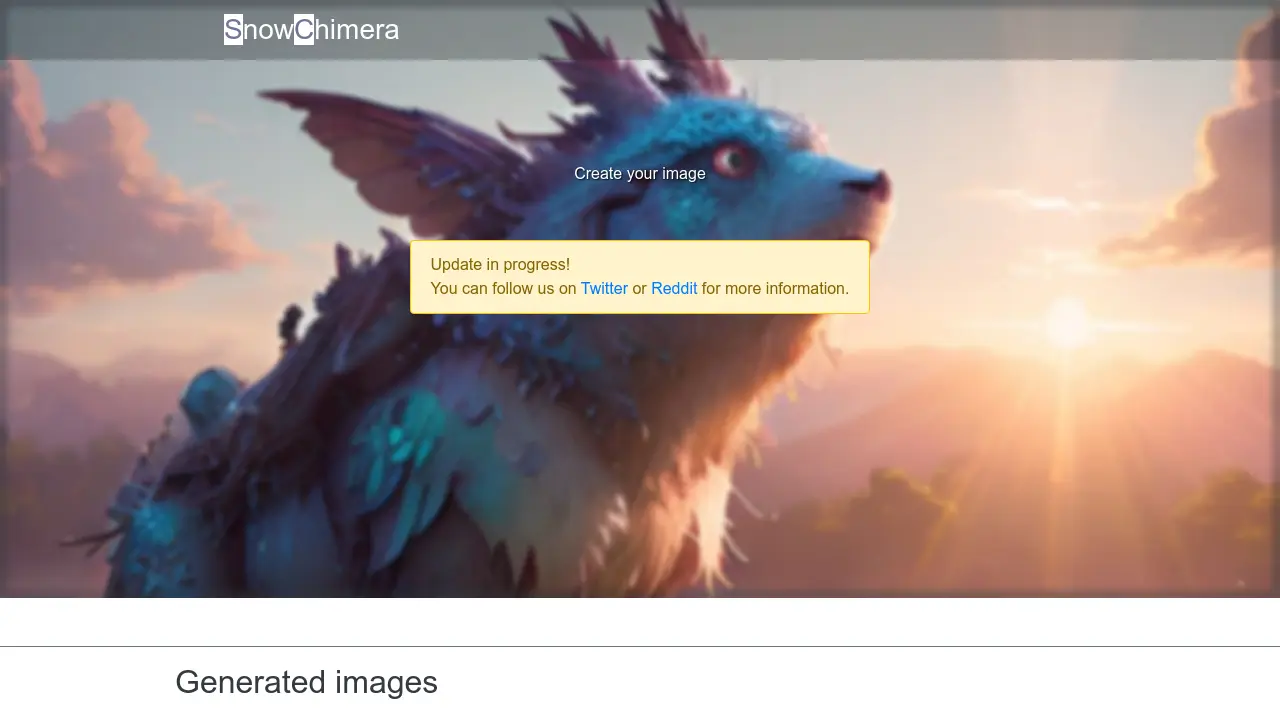 SnowChimera - AI-Powered Image and Story Generator