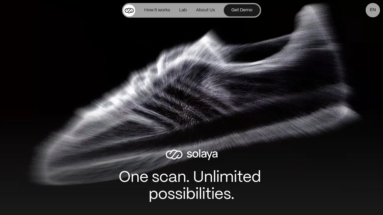 Solaya - One scan. Unlimited possibilities.