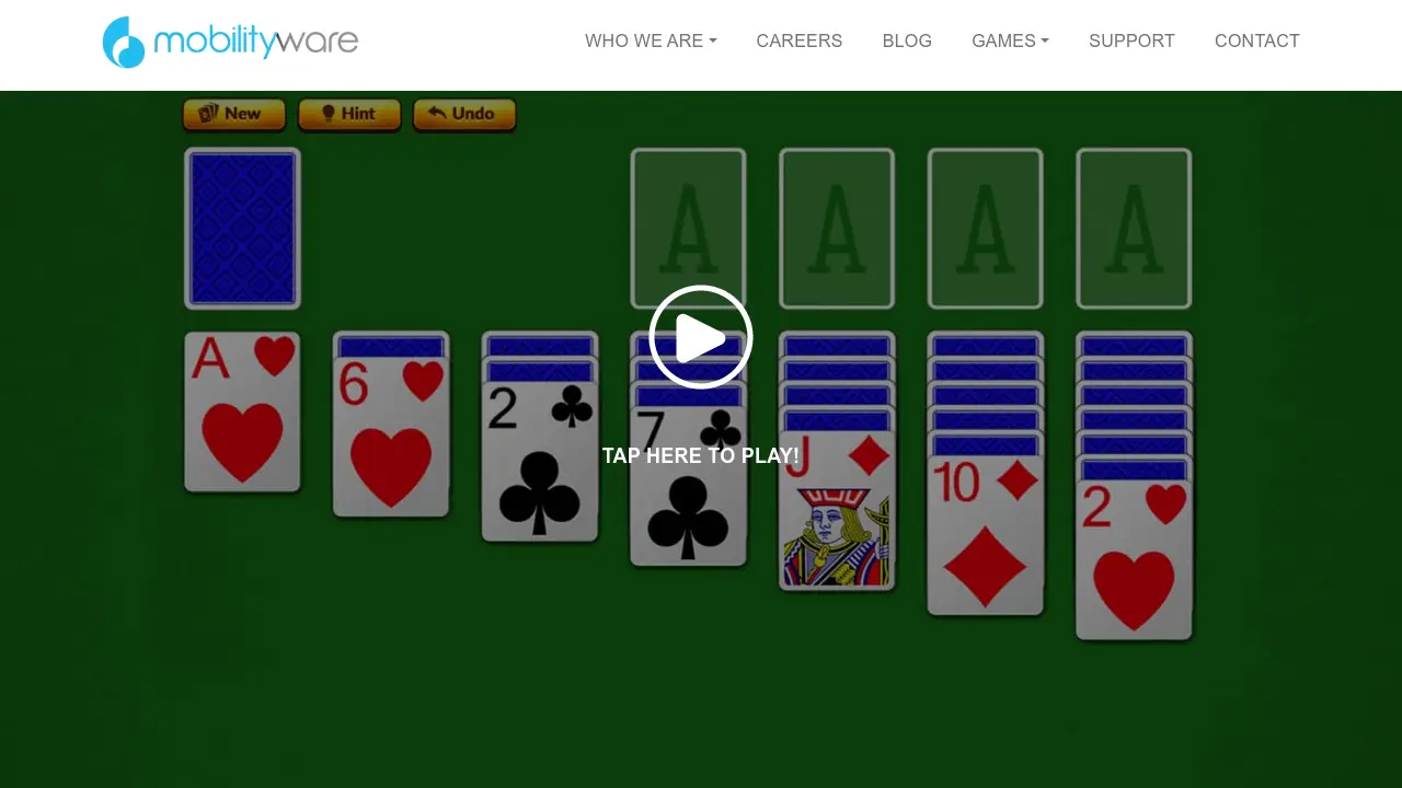 Solitaire by MobilityWare - Play Solitaire Online for Free