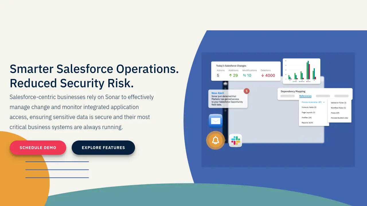 Sonar Software - Smarter Salesforce Operations. Reduced Security Risk.