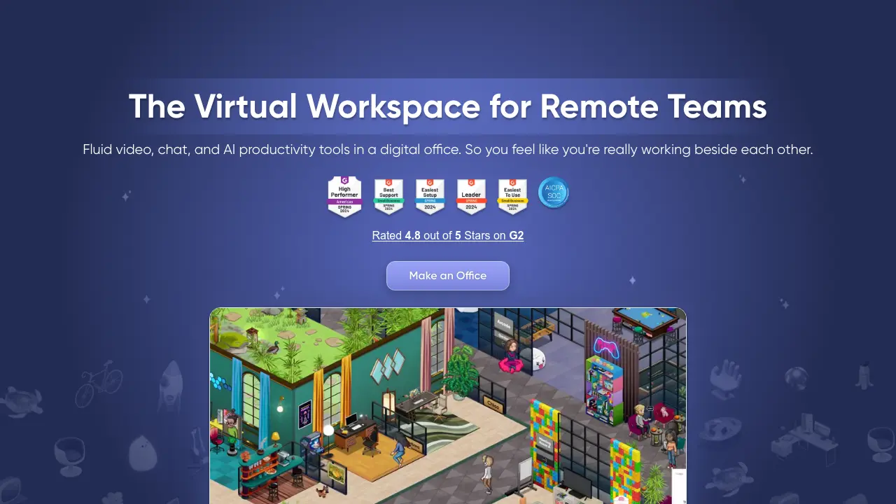 SoWork - The Virtual Workspace for Remote Teams