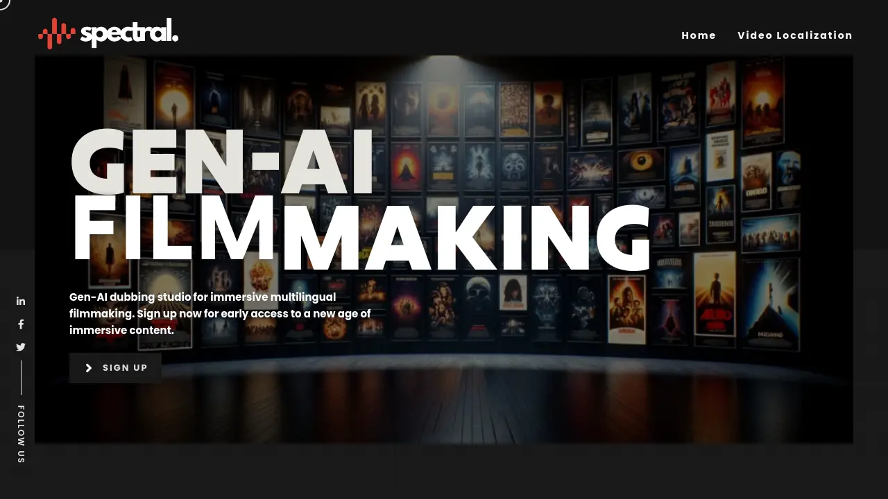Spectral Studios - Gen-AI dubbing studio for immersive multilingual ...