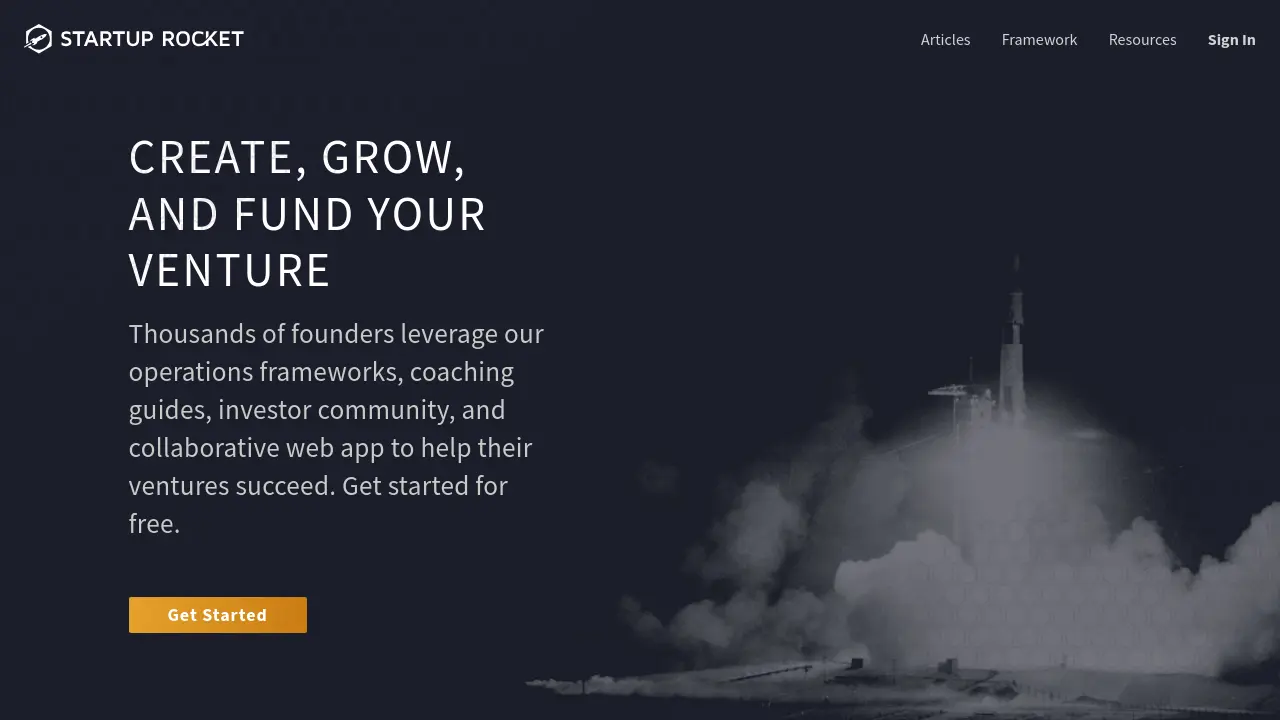 Startup Rocket - Accelerate Startup Success with Proven Frameworks and ...