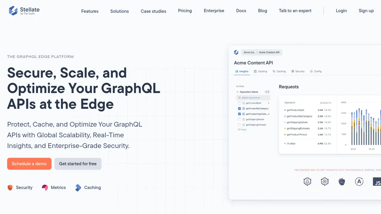 Stellate - Secure, Scale, and Optimize Your GraphQL APIs at the Edge
