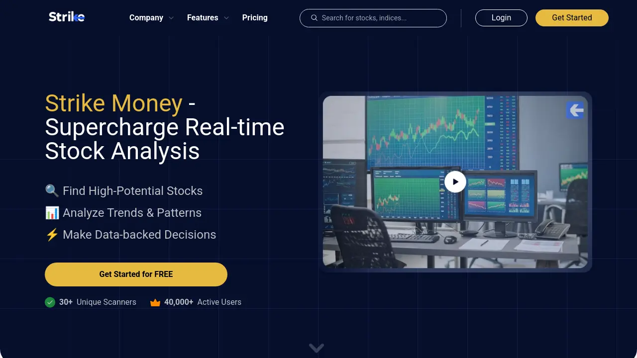 Strike Money - Supercharge Real-time Stock Analysis