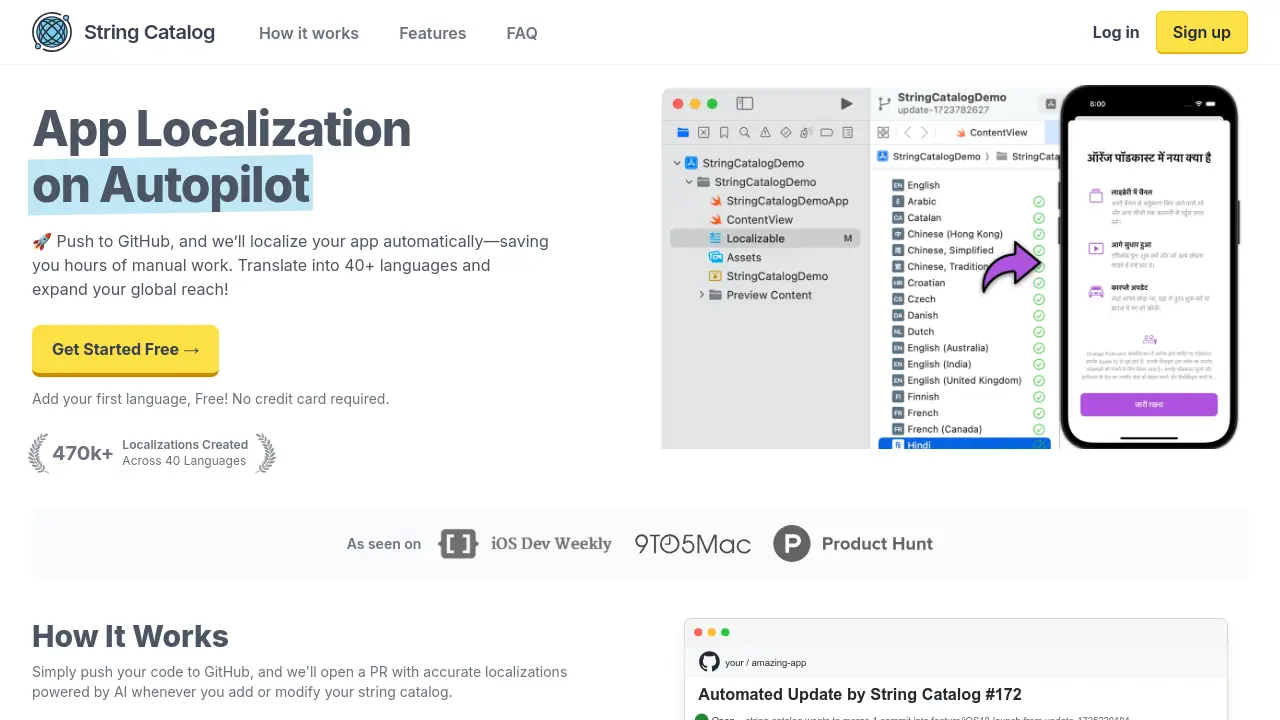 String Catalog - App Localization Made Simple - Automated translation ...