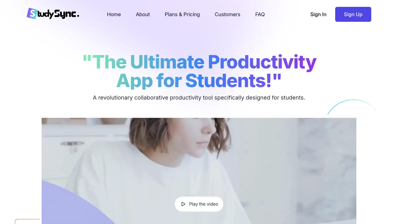 StudyBuddy - The Ultimate Productivity App for Students!
