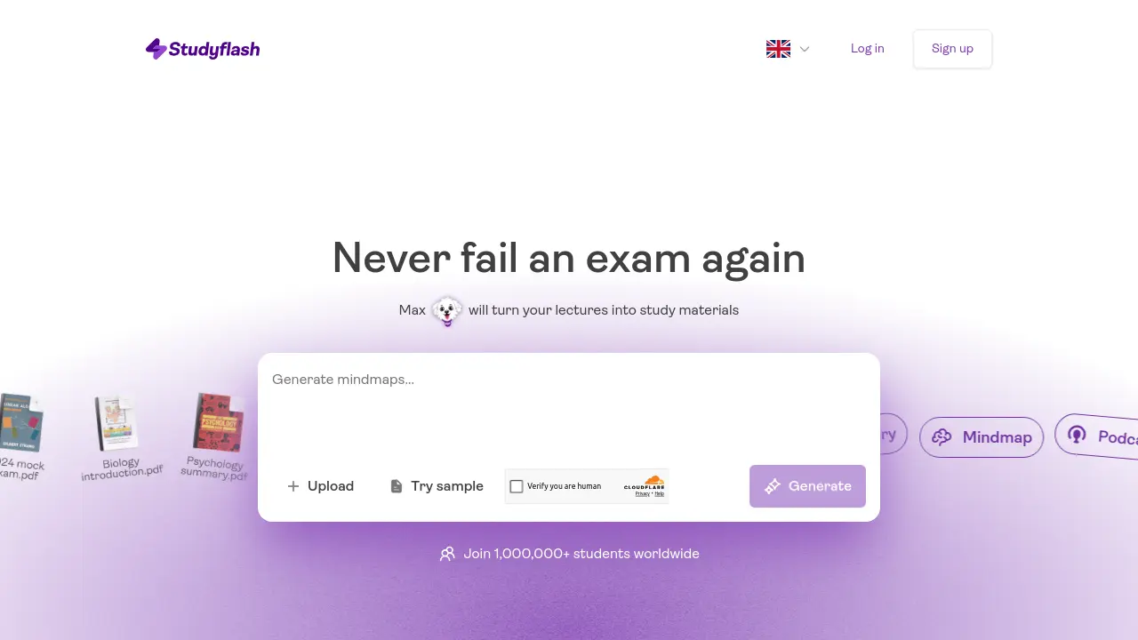 Studyflash - Never fail an exam again with AI-powered study materials