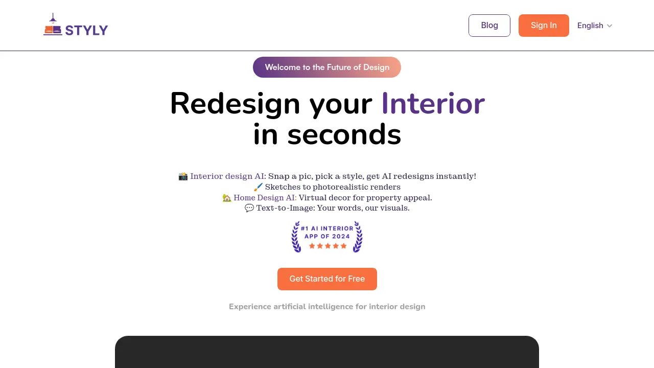STYLY - Redesign your Interior in seconds