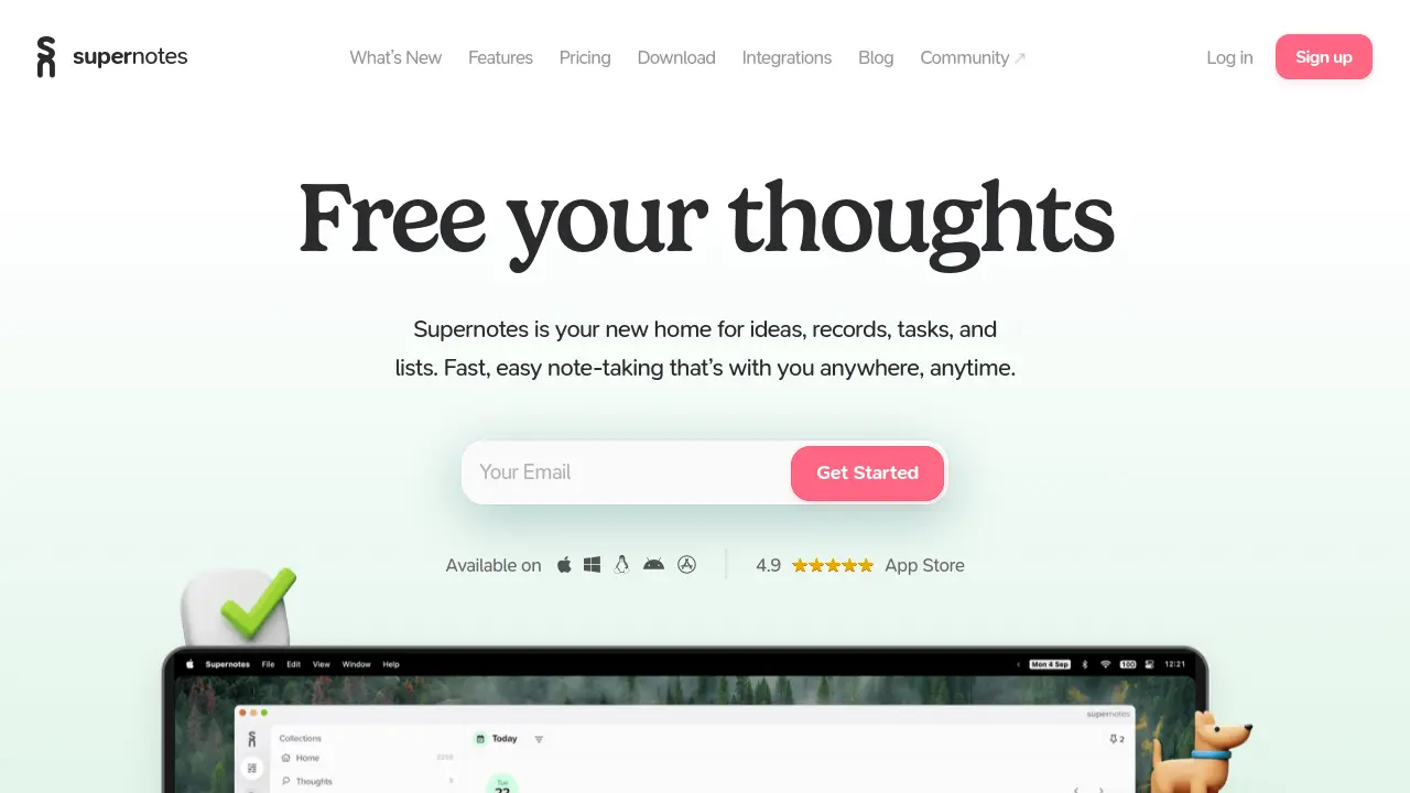 Supernotes - Effortless, AI-Powered Notecard Note-Taking Anywhere