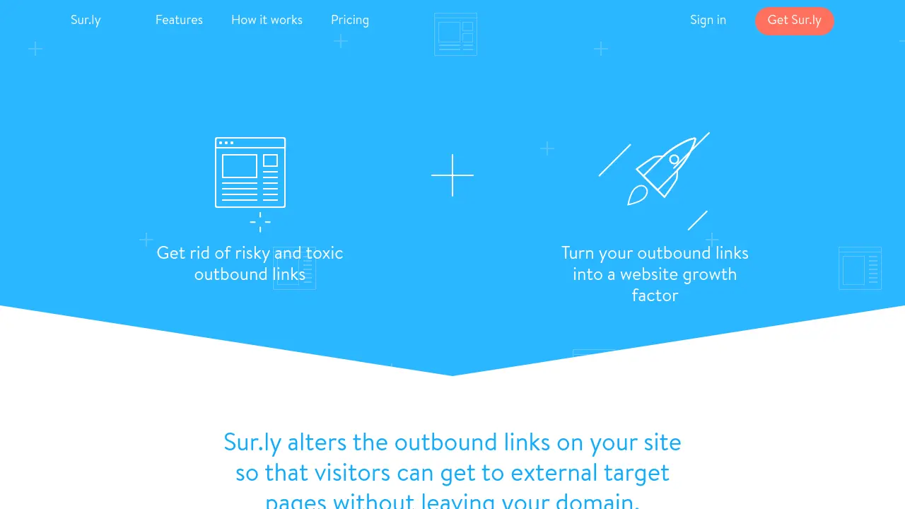 Sur.ly - Turn your outbound links into a website growth factor