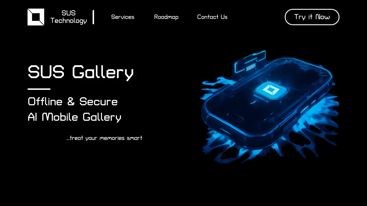SUS Gallery - Offline & Secure AI Mobile Gallery for Smart Photo Management