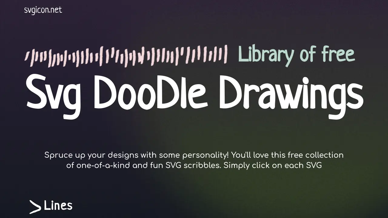 SVG Icon - Free SVG Doodle Drawings Library for Creative Designs