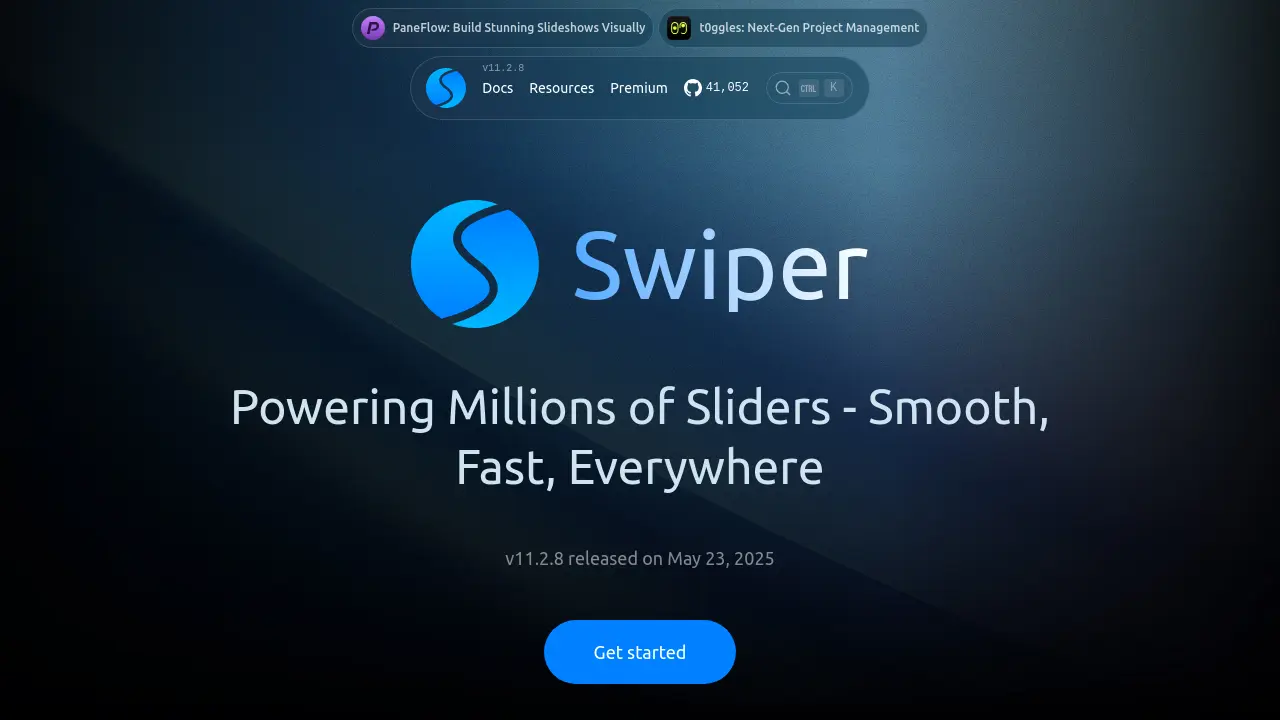 Swiper - The Leading Mobile-Friendly Slider Library for Web Developers