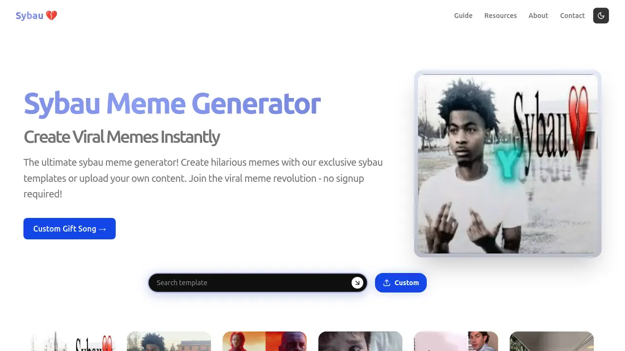 Sybau Meme Generator - Create Viral Memes Instantly