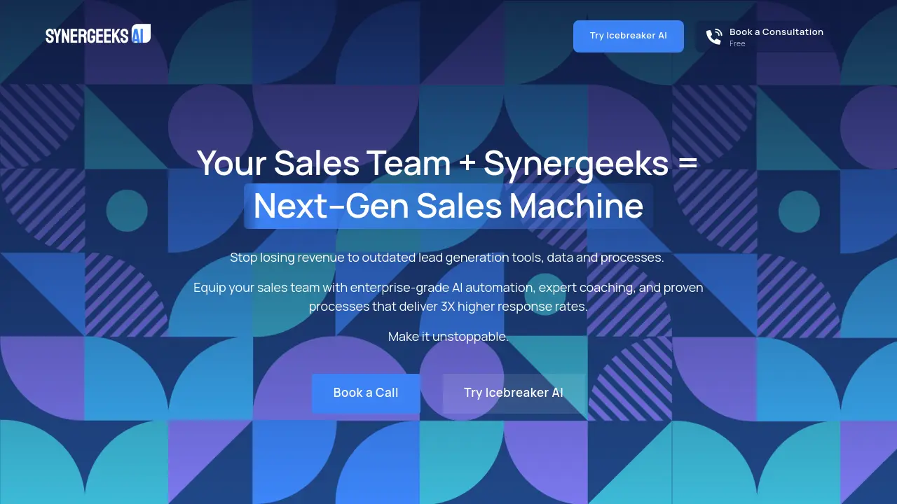 Synergeeks - Next-Gen Sales Machine